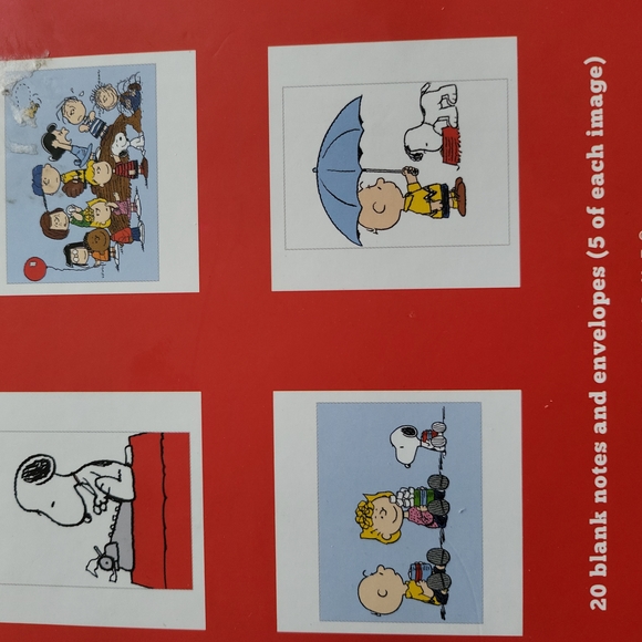 Graphique De France | Office | Graphique Peanuts 2 Blank Notecards With ...